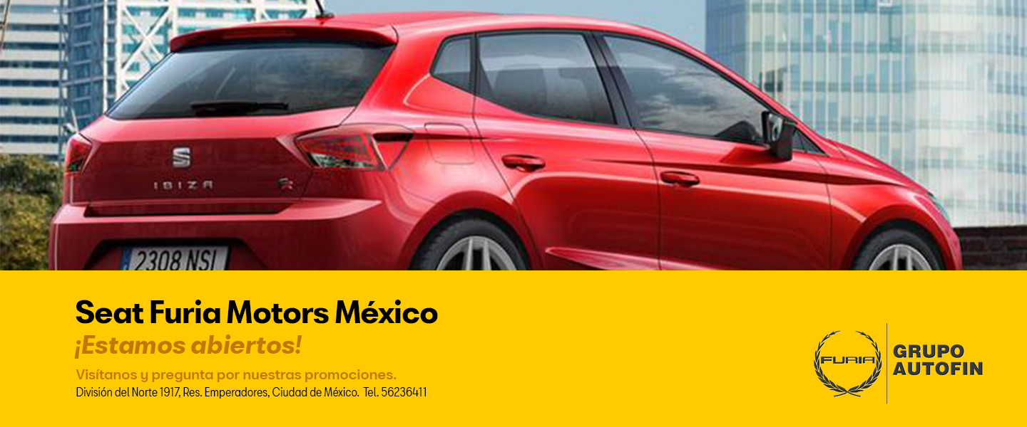 Bienvenido | SEAT FURIA Ciudad de México y Zona Metropolitana